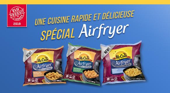 McCain - Produits surgelés à base de pommes de terre.