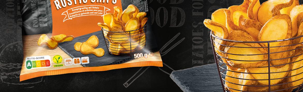 McCain - Produits surgelés à base de pommes de terre.